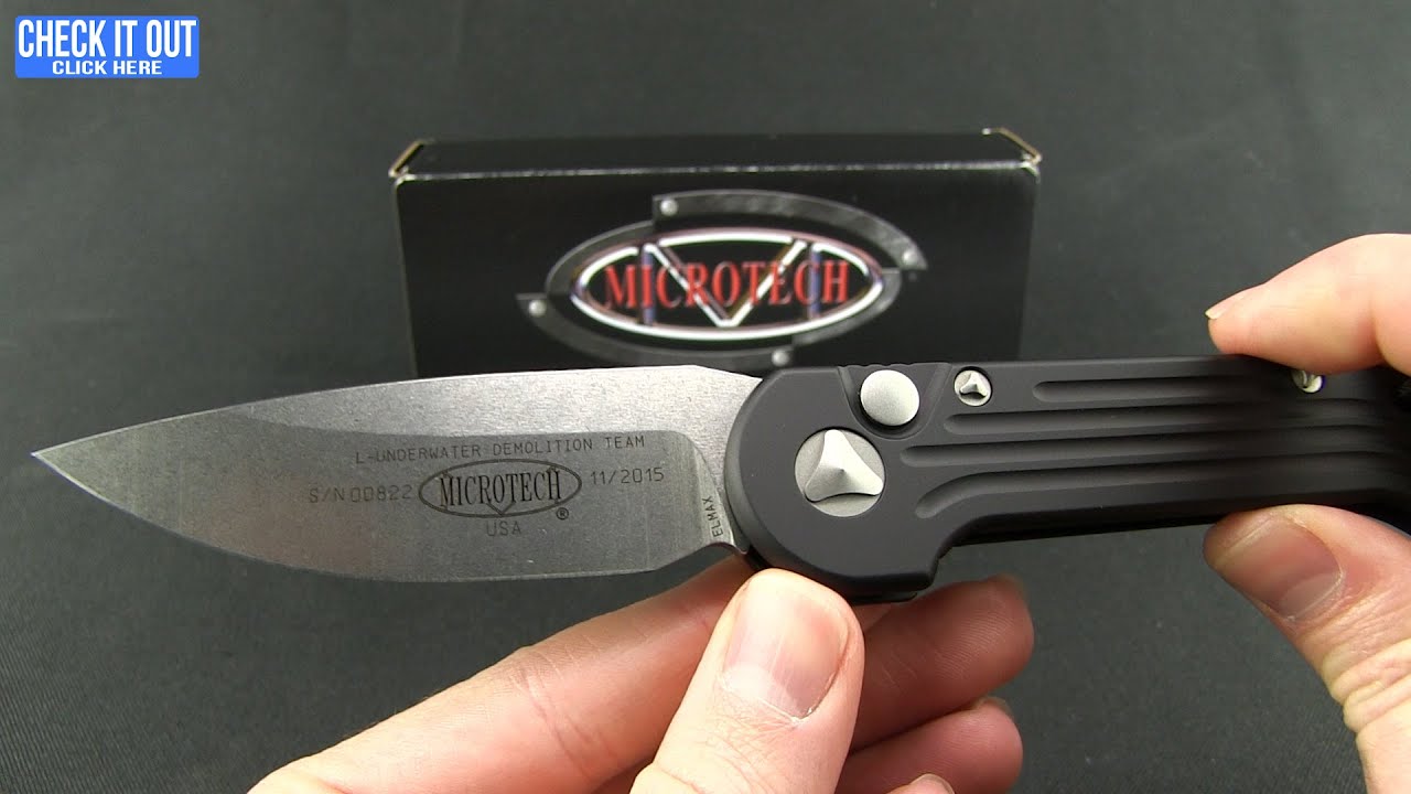 Microtech LUDT Automatic Knife Overview - YouTube