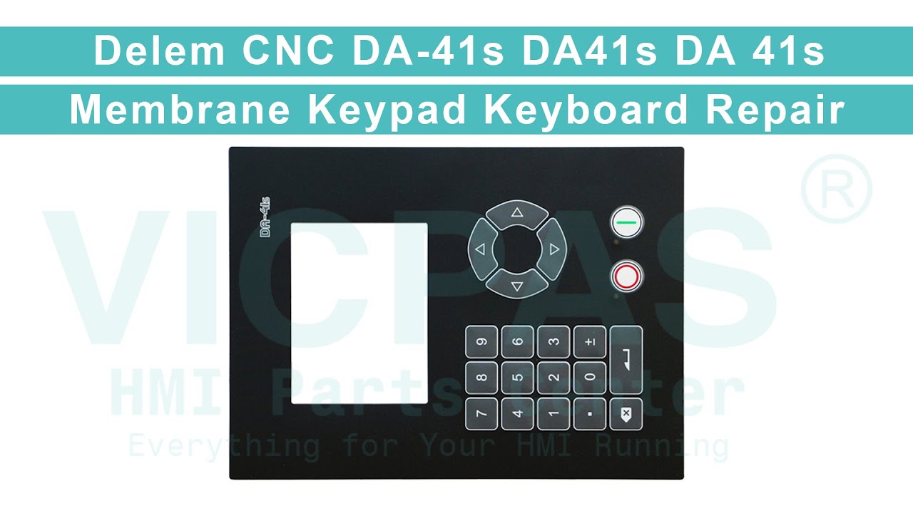 Delem DA-41s DA41s DA 41s Membrane Keypad Switch - YouTube