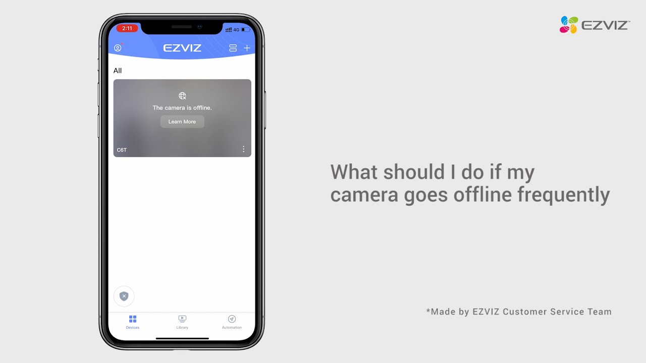 What should I do if my camera goes offline frequently - YouTube