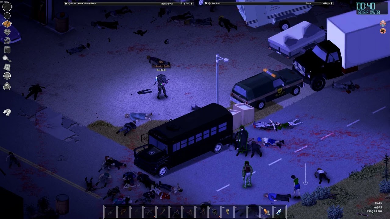 Project zomboid Horde night (Unedited) - YouTube