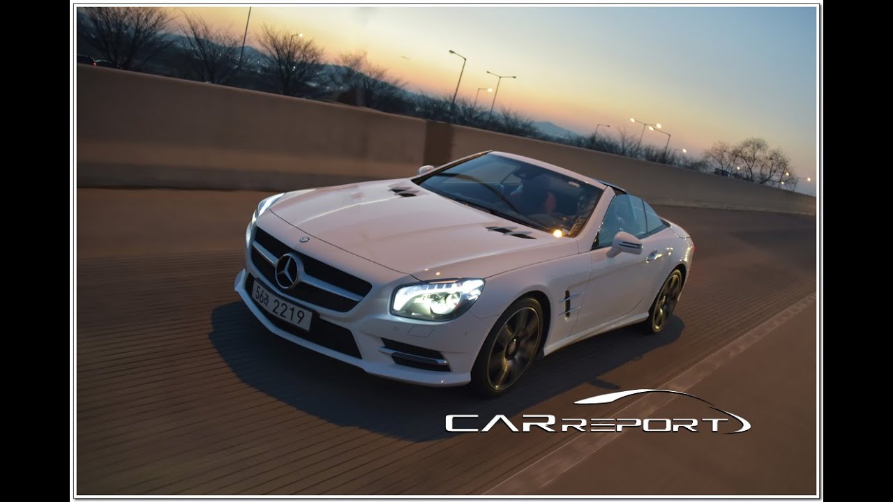 Mercedes Benz New SL400 Driving / 메르세데스-벤츠 SL400 동영상시승기 - YouTube