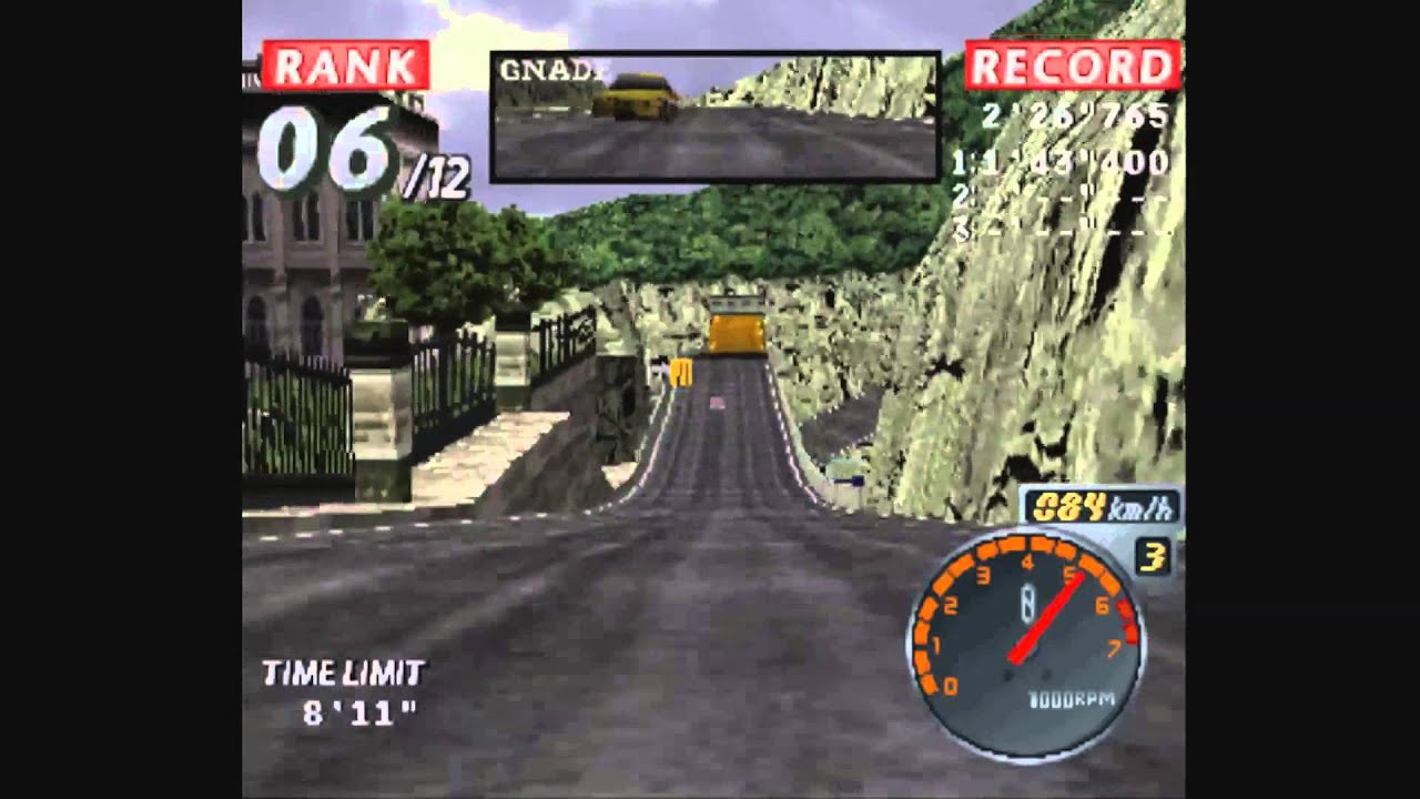 Rage Racer • HD Remastered Gameplay Showroom • JP • PSOne - YouTube