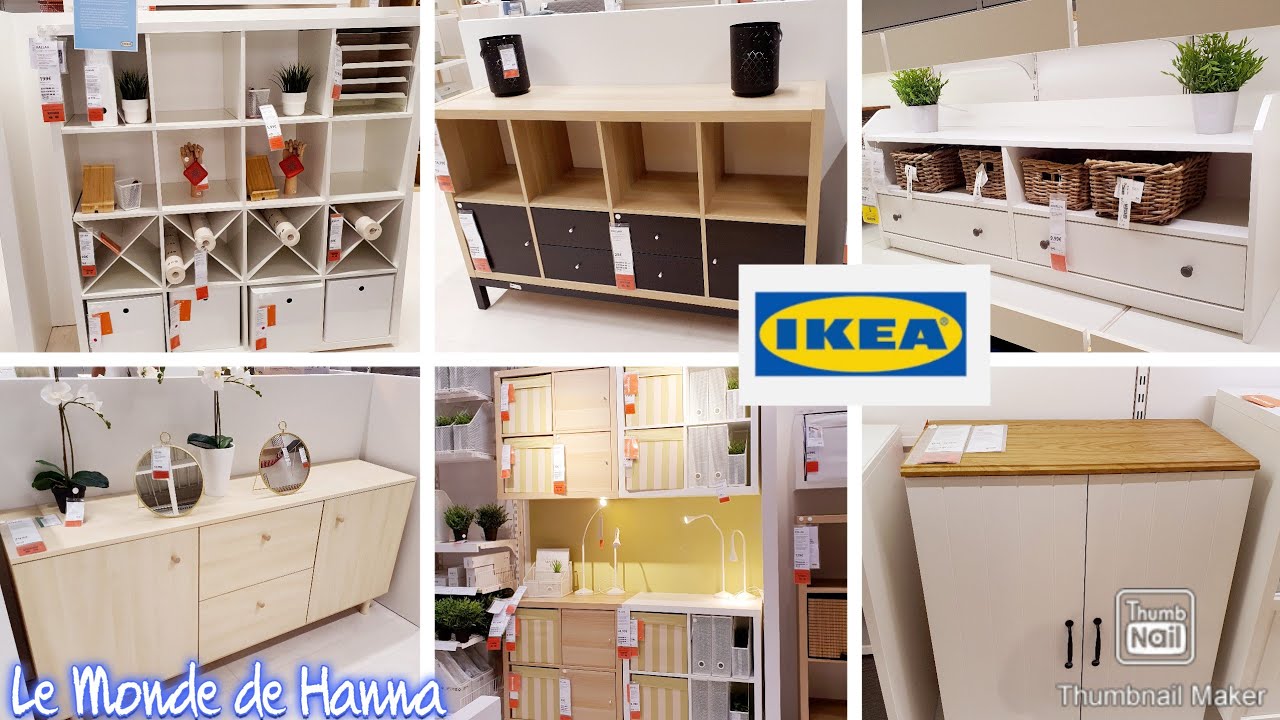 IKEA 01-08 MOBILIER RANGEMENT MAISON 🏠 - YouTube
