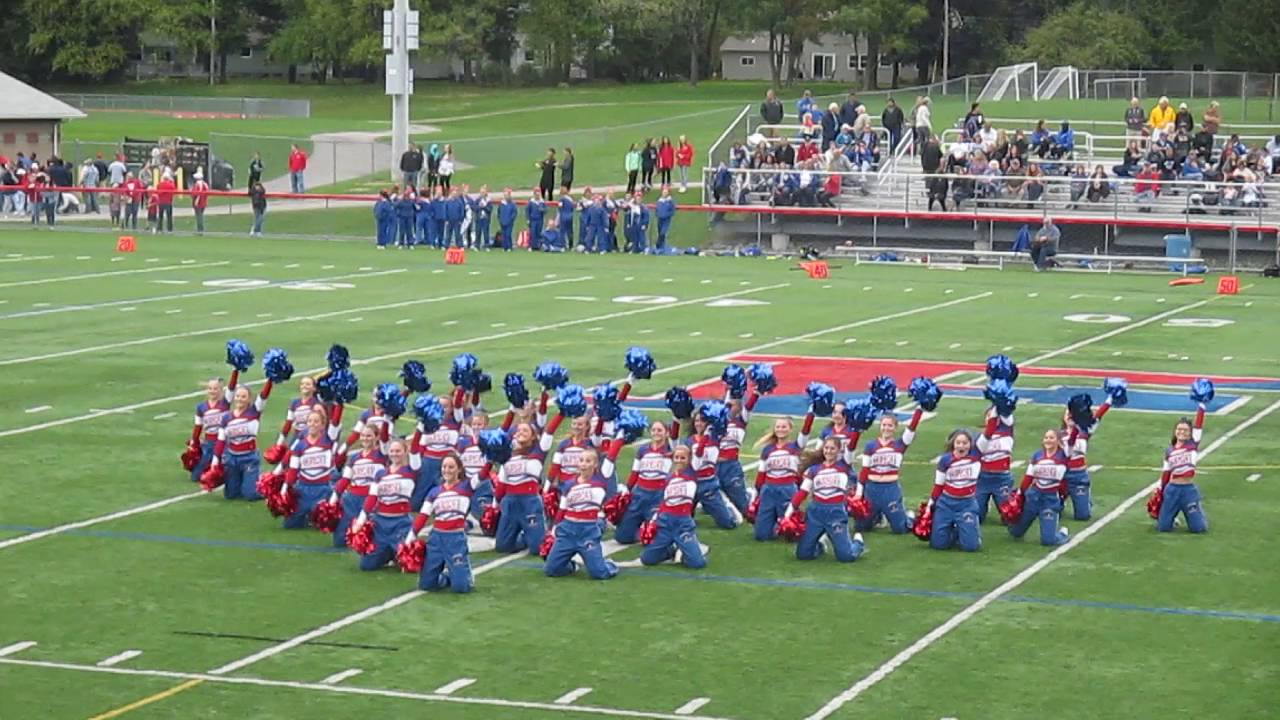 2016 Fairport Varsity Cheerleaders Homecoming Halftime Dance! - YouTube