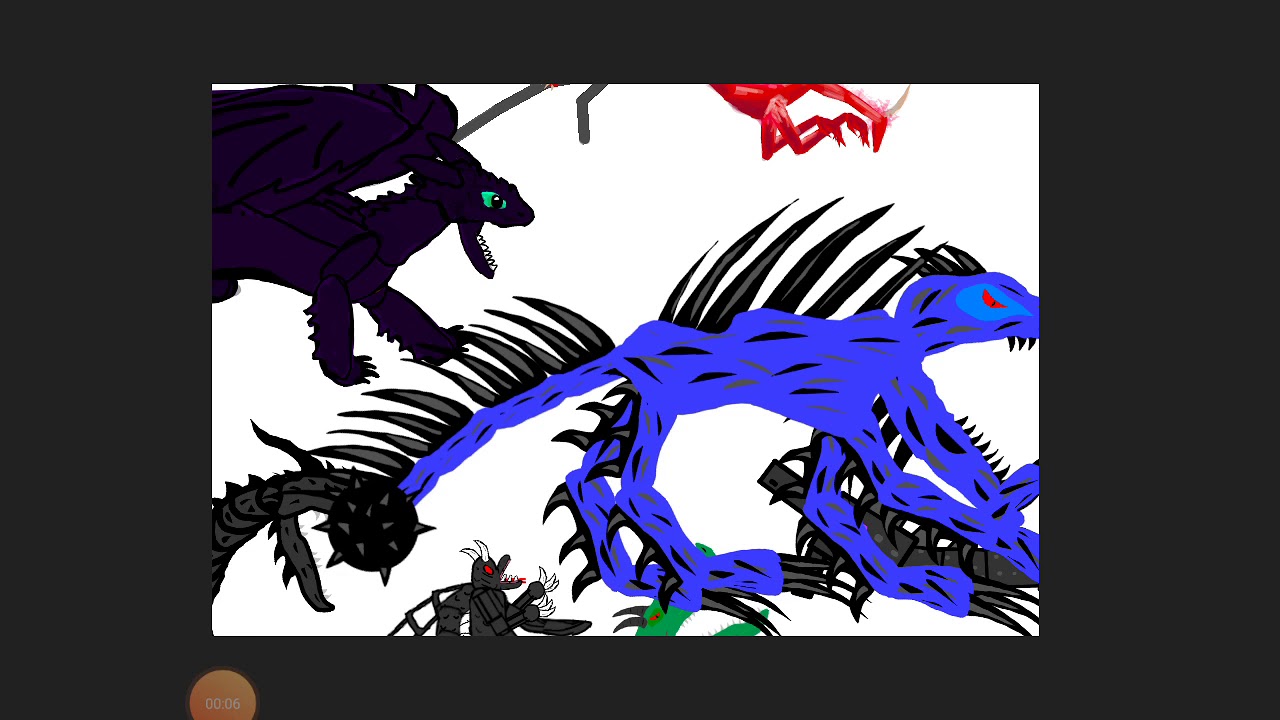 Dragon size comparison - YouTube