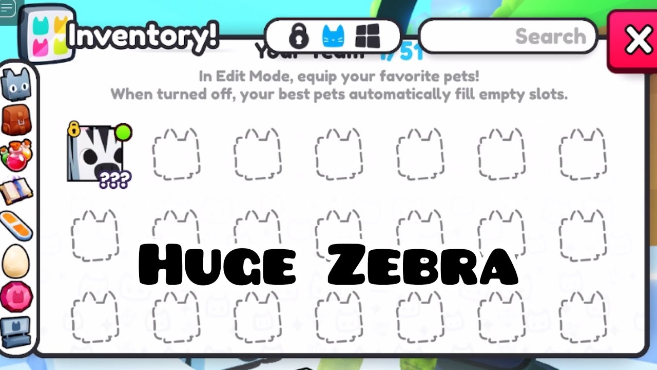 I Hatched A Huge Zebra 🦓 Pet Simulator 99! 🎉 - YouTube