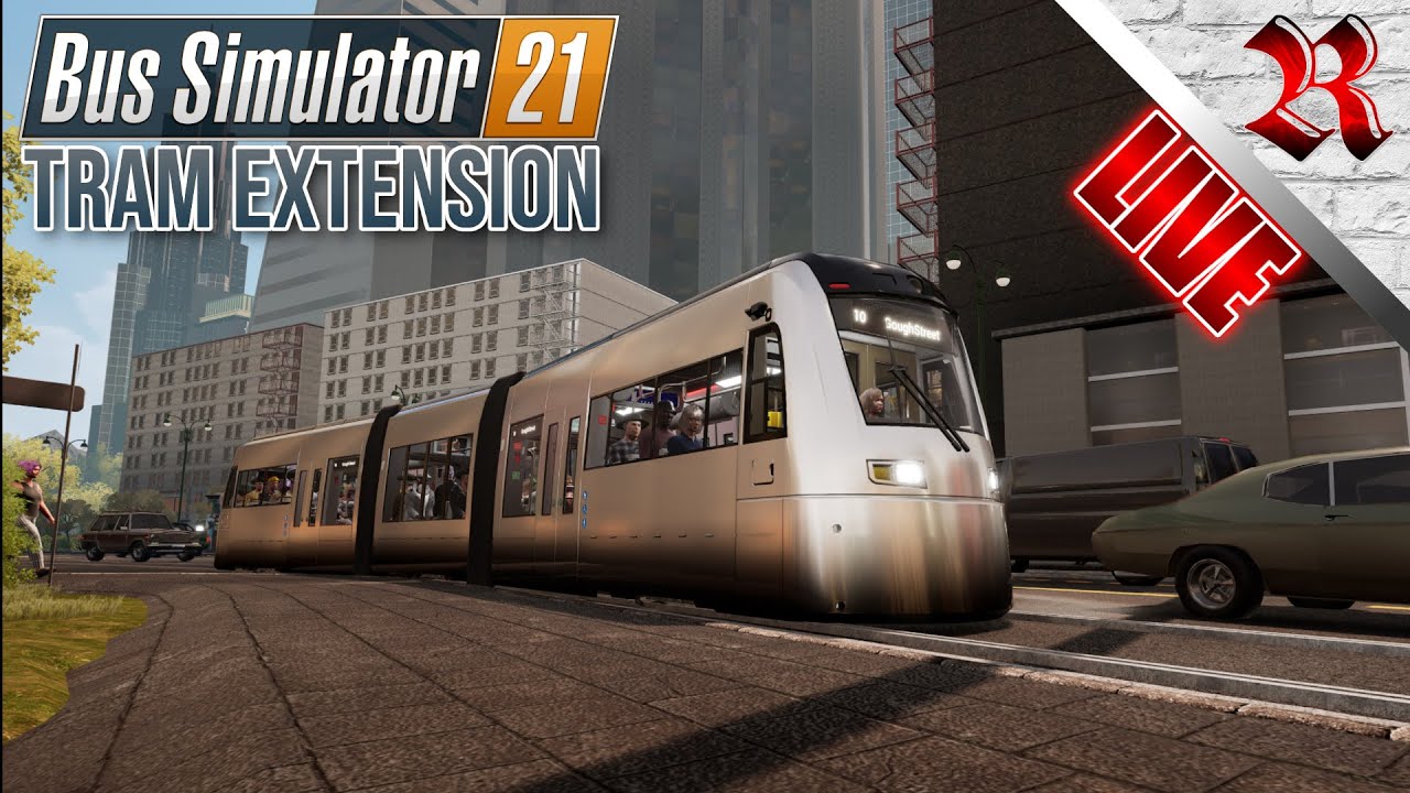 Tram Extension DLC Just Released for Bus Simulator 21! - YouTube