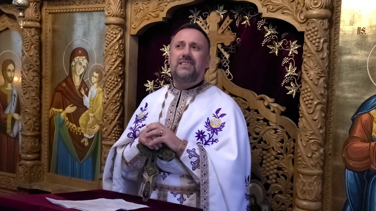 Preot Ionel Dumitru Adam - Predica la Sfântul Mare Mucenic Dimitrie ...
