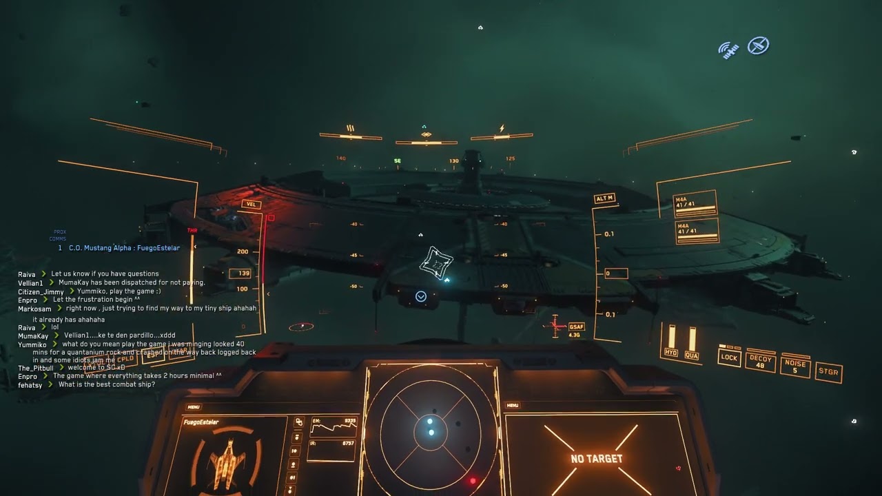 Star Citizen Test flight with new processor - YouTube