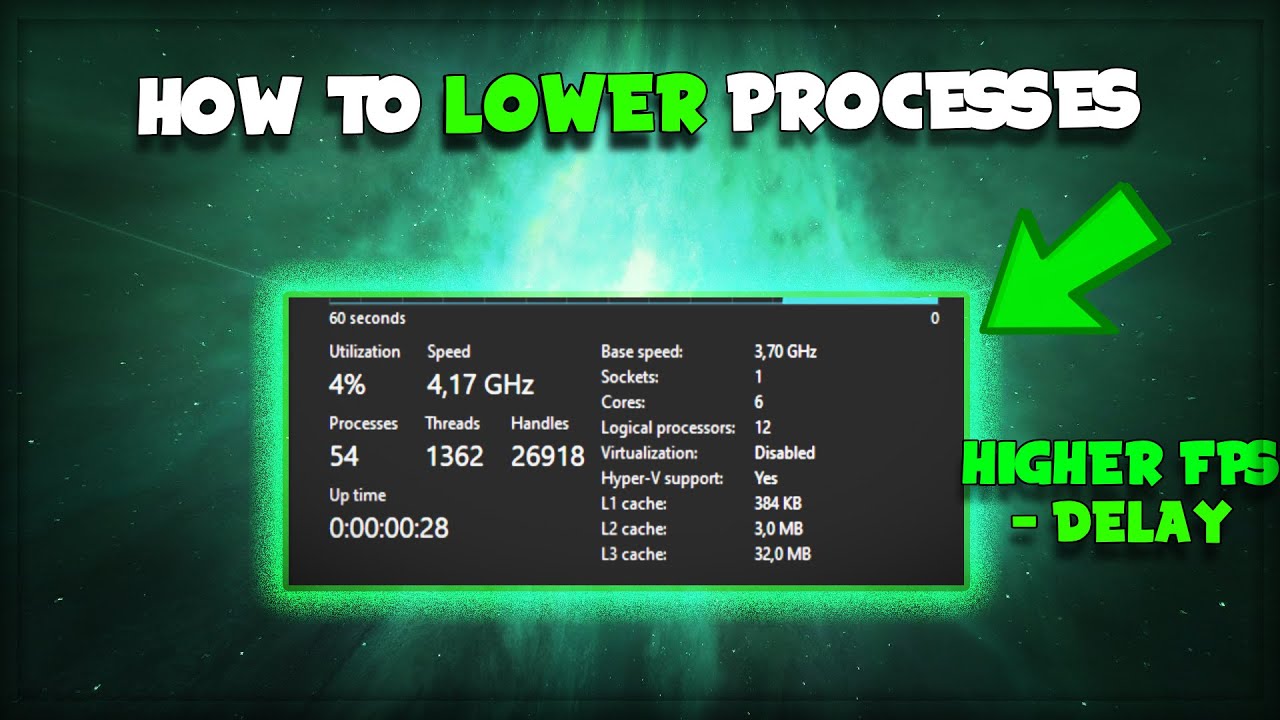How To *LOWER* Processes (Boost FPS + Reduce Lag) - YouTube