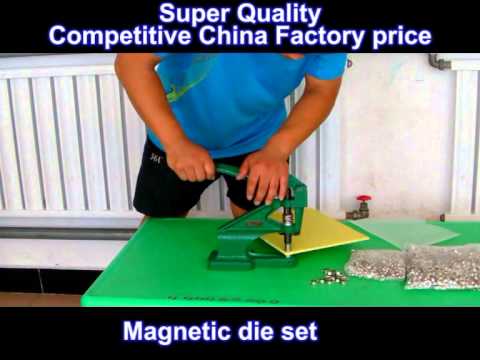 KAM Hand Press Grommet Machine - YouTube