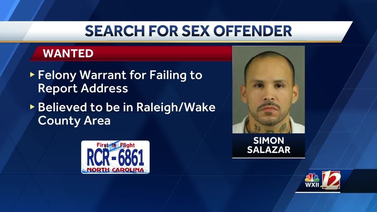Registered Sex Offender Wanted By Alamance County Sheriffs Office
