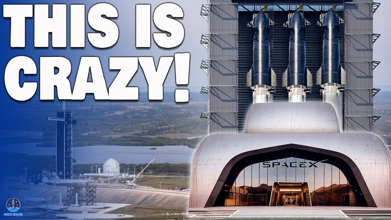 SpaceX revealed 118.2 meters Gigabay in FLORIDA to Build Starship in ...