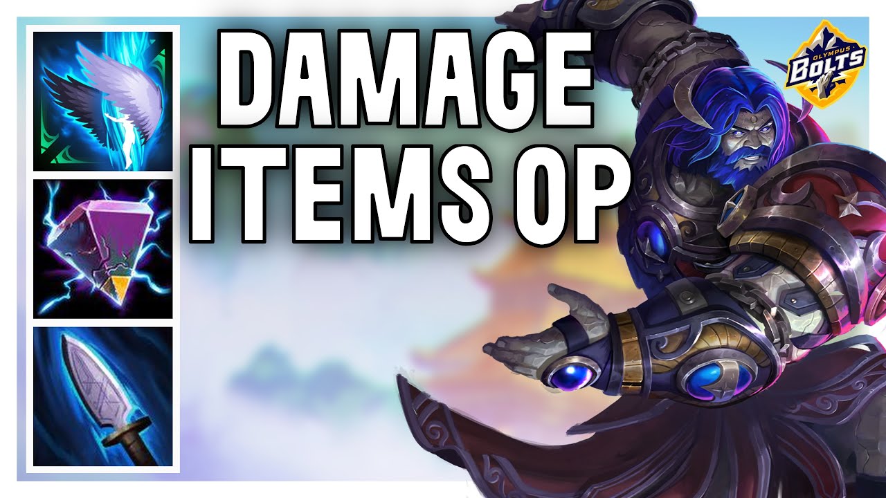 DAMAGE ITEMS ON ATLAS IS THE WAY - Atlas Support Ranked Conquest - YouTube