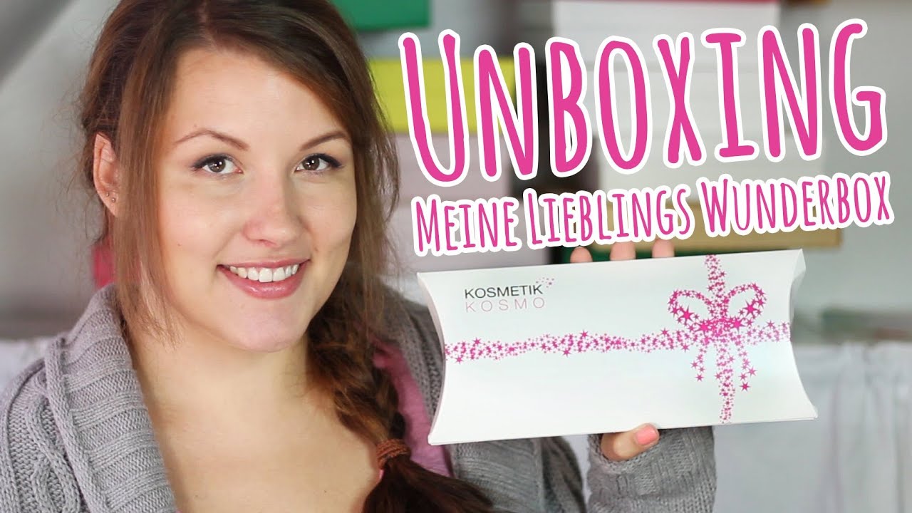 Meine absolute Lieblings-Wunderbox l UNBOXING - YouTube