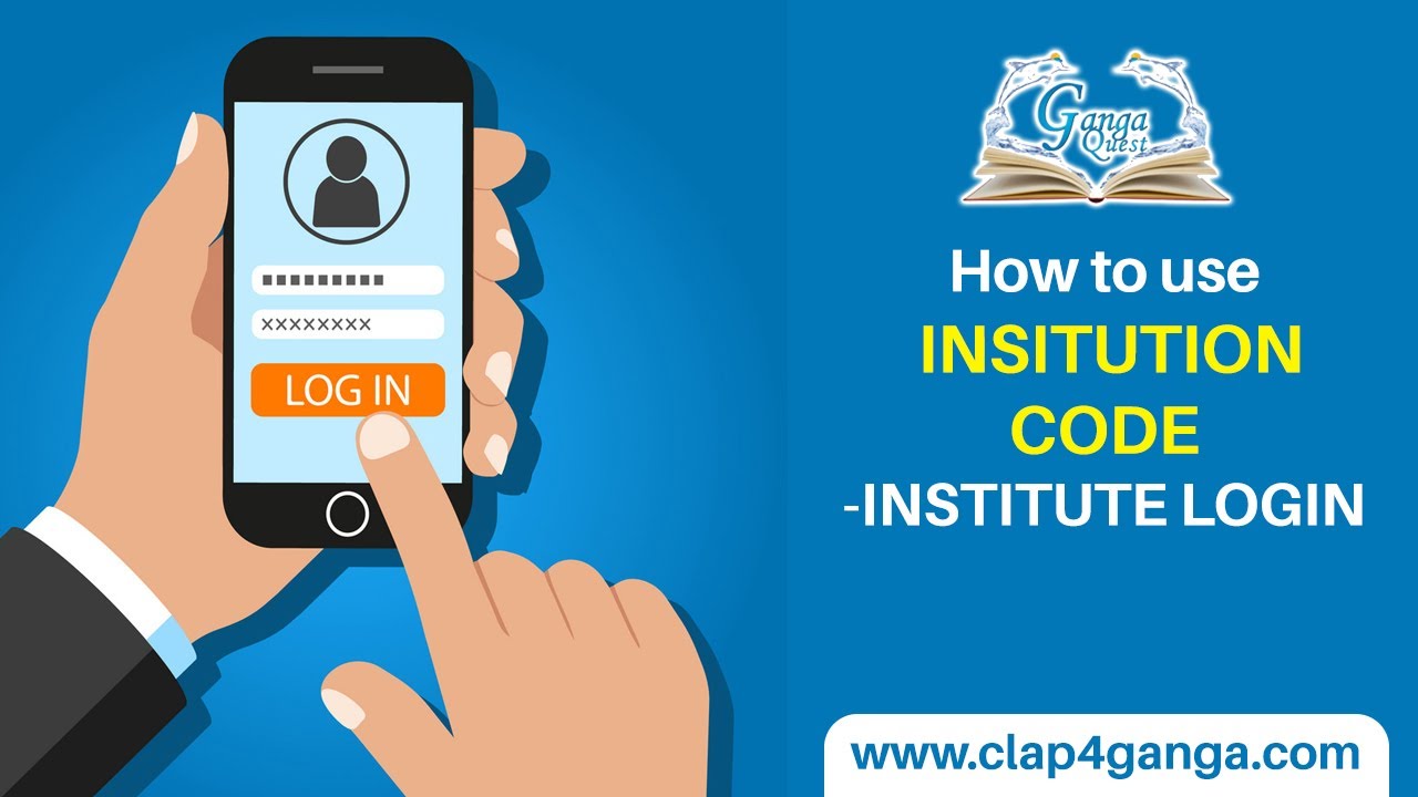 How to use the Institution Code- CLAP4Ganga - YouTube