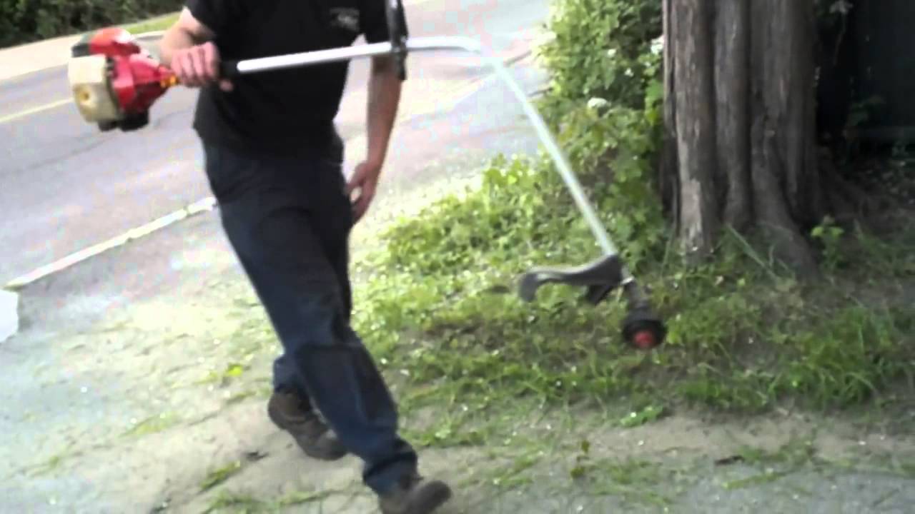 Extreme weed wacking! Weed Wack like Crazy!! - YouTube