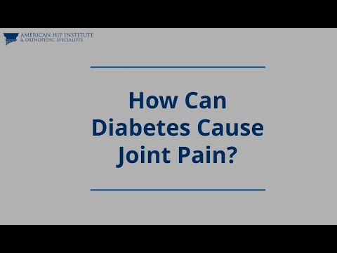 How Diabetes Causes Joint Pain - YouTube