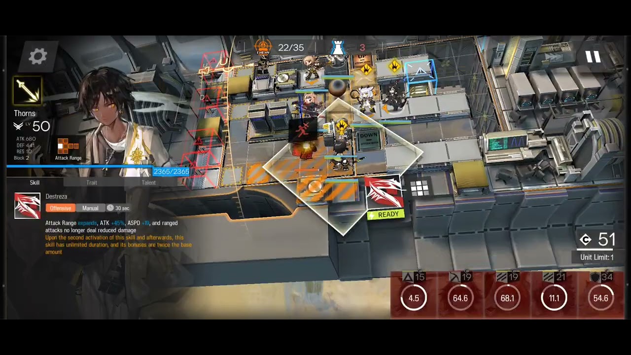 Arknights 231116 Lone Trail CW-9 stage mission - YouTube