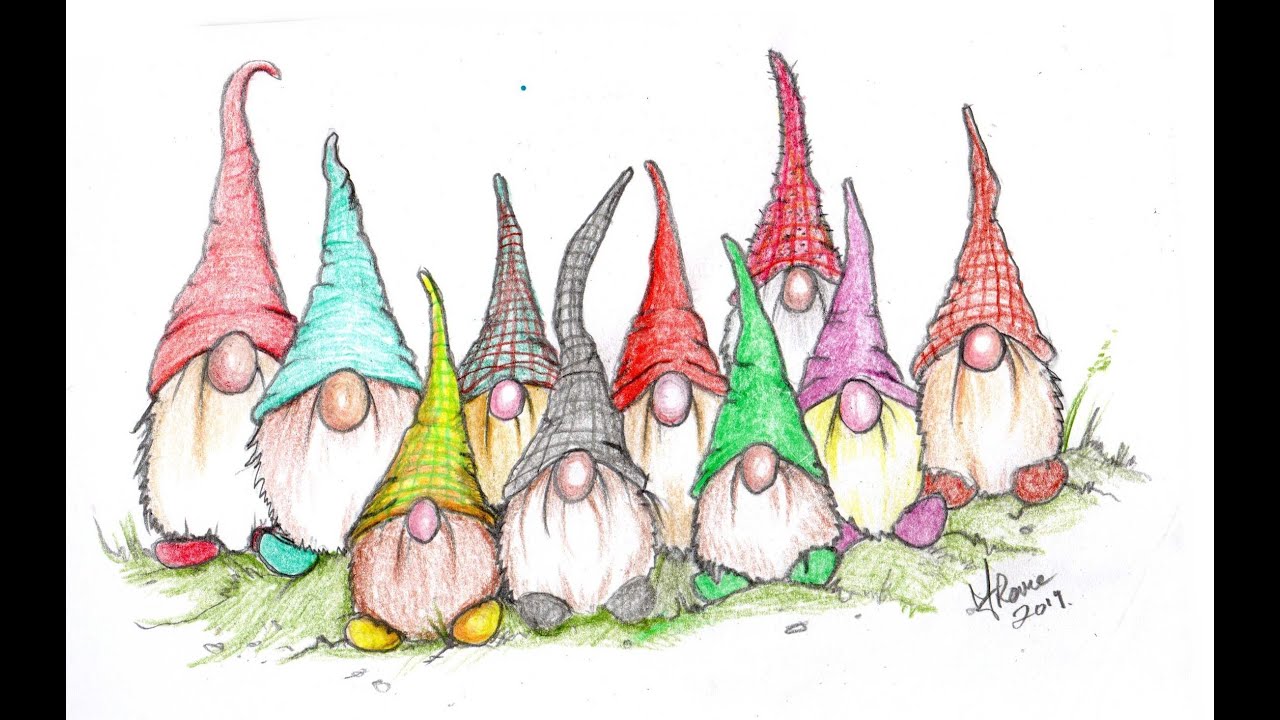 GONKS .... How to Draw a GONK - YouTube