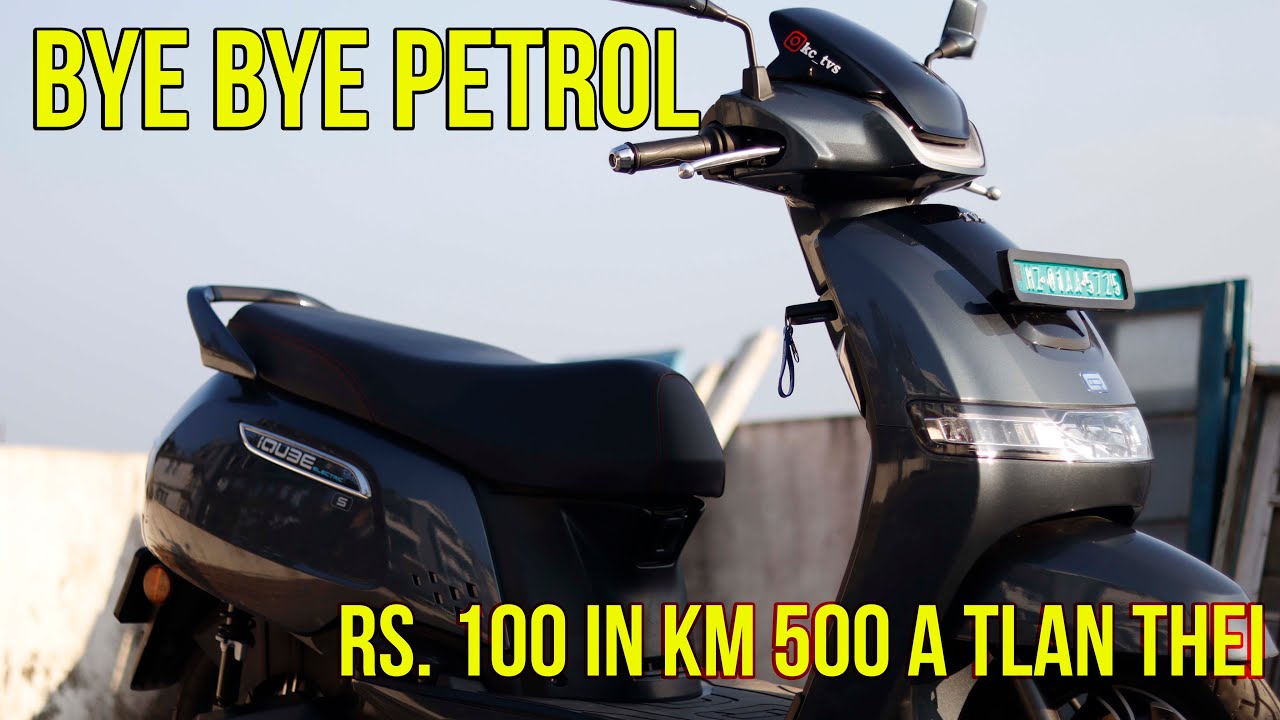 Vlogging with TVS iQube | Electric Scooter | KC TVS - YouTube