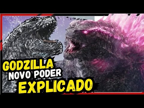 REVELADO: Como o GODZILLA ganhou um novo PODER / COMO ELE FICOU ROSA # ...