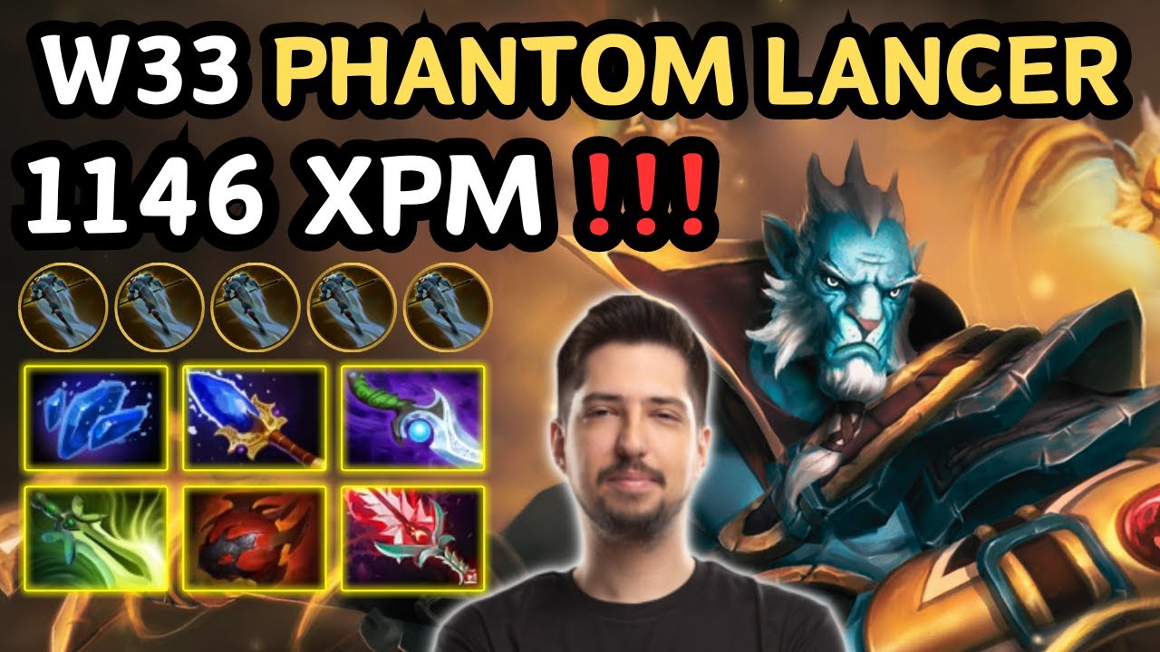 🔥 W33 PHANTOM LANCER Safelane Highlights 🔥 1146 XPM w33 Having Fun ...