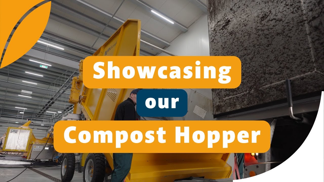 Showcasing our Compost Hopper for Mushroom Farming - YouTube
