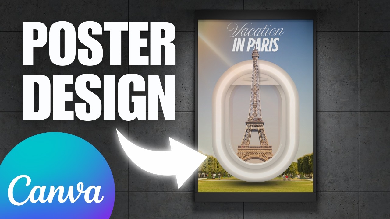 Create Amazing Travel Posters in Canva Without Design Skills! - YouTube