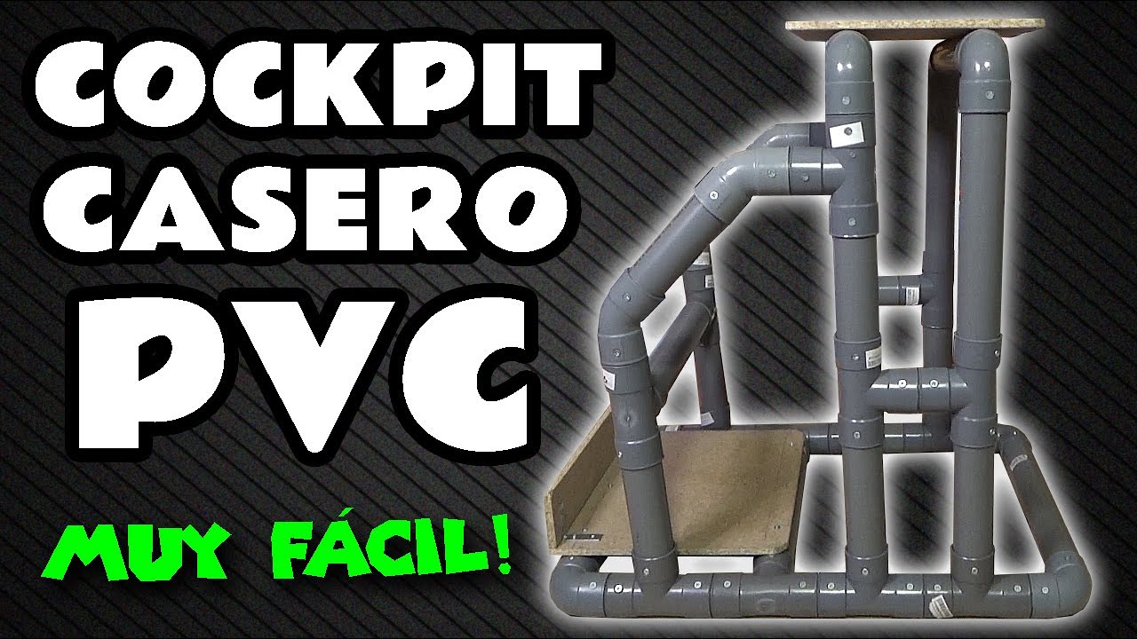 FABRICO UN COCKPIT PARA VOLANTE DE PVC Y ES ASÍ | Review - YouTube