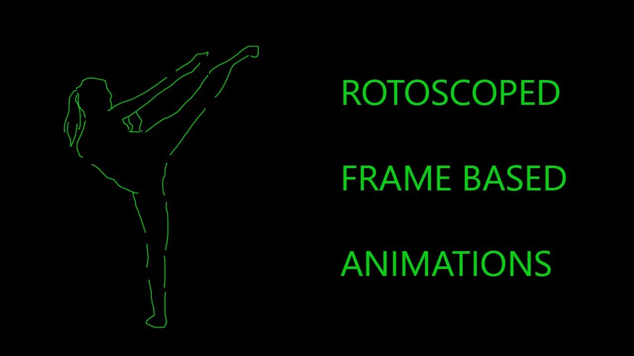 Rotoscope Frame Based Animation Technique [Example] - YouTube
