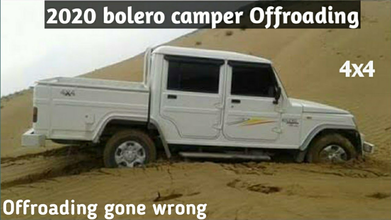 4x4 bs6 mahindra bolero camper insane off-road test | better then ...