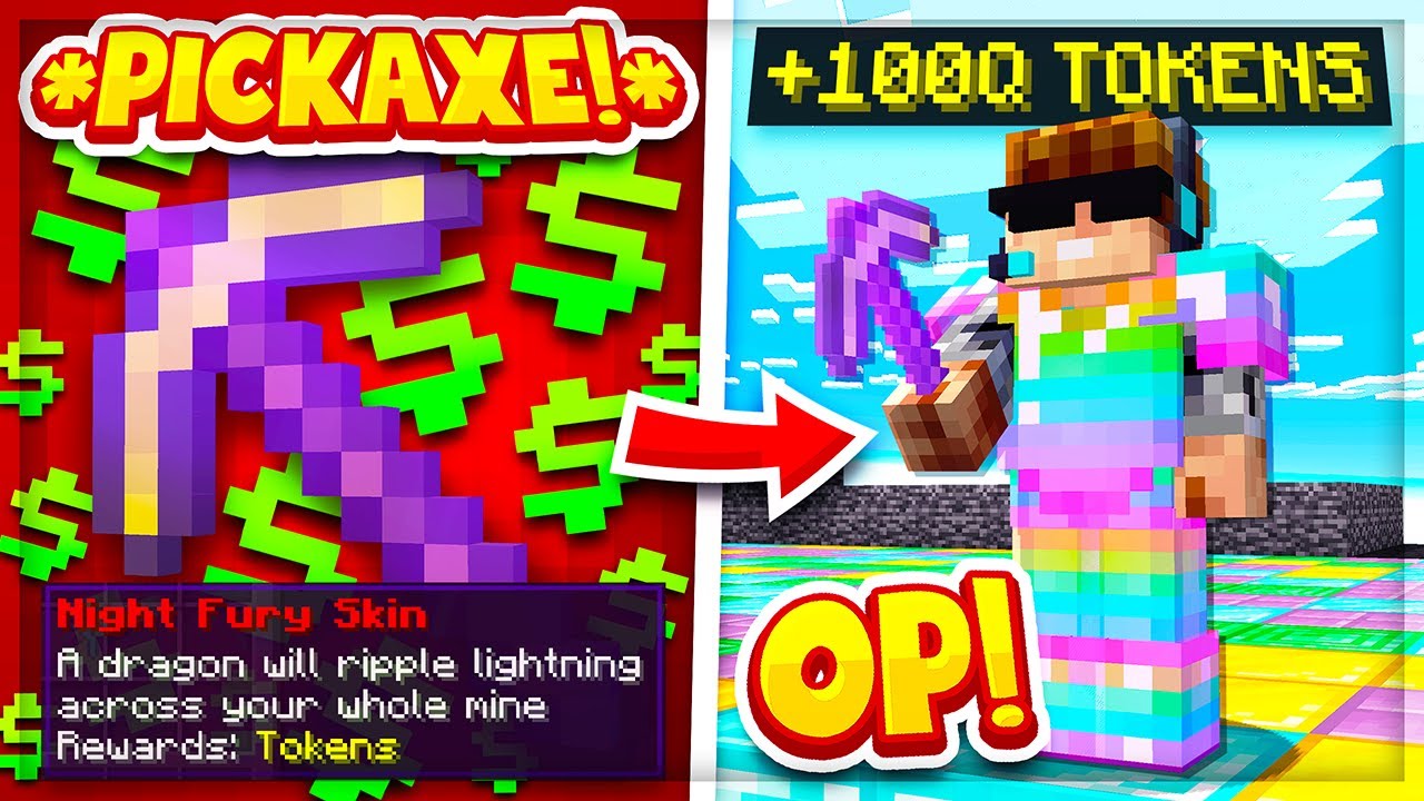 Is this the MOST OVERPOWERED PICKAXE SKIN in MINECRAFT: PRISONS ...