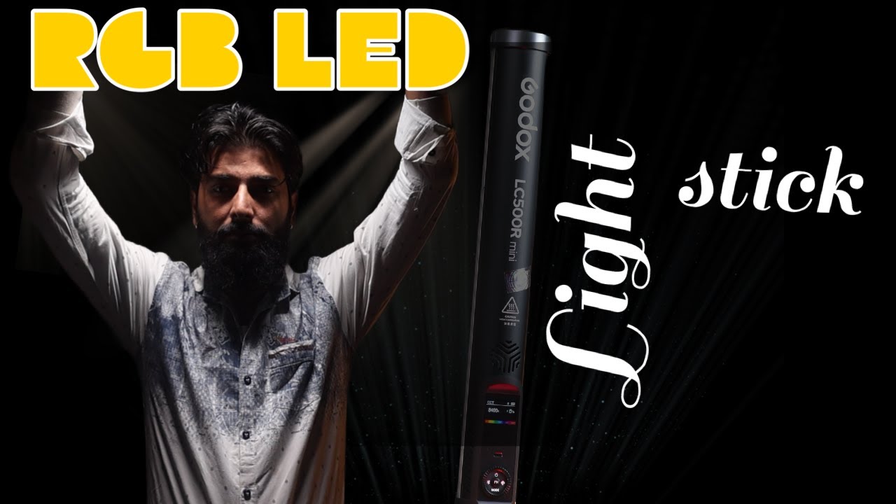 "Godox LC 500R Mini RGB LED Stick: Unboxing & Detailed Review"#tech # ...