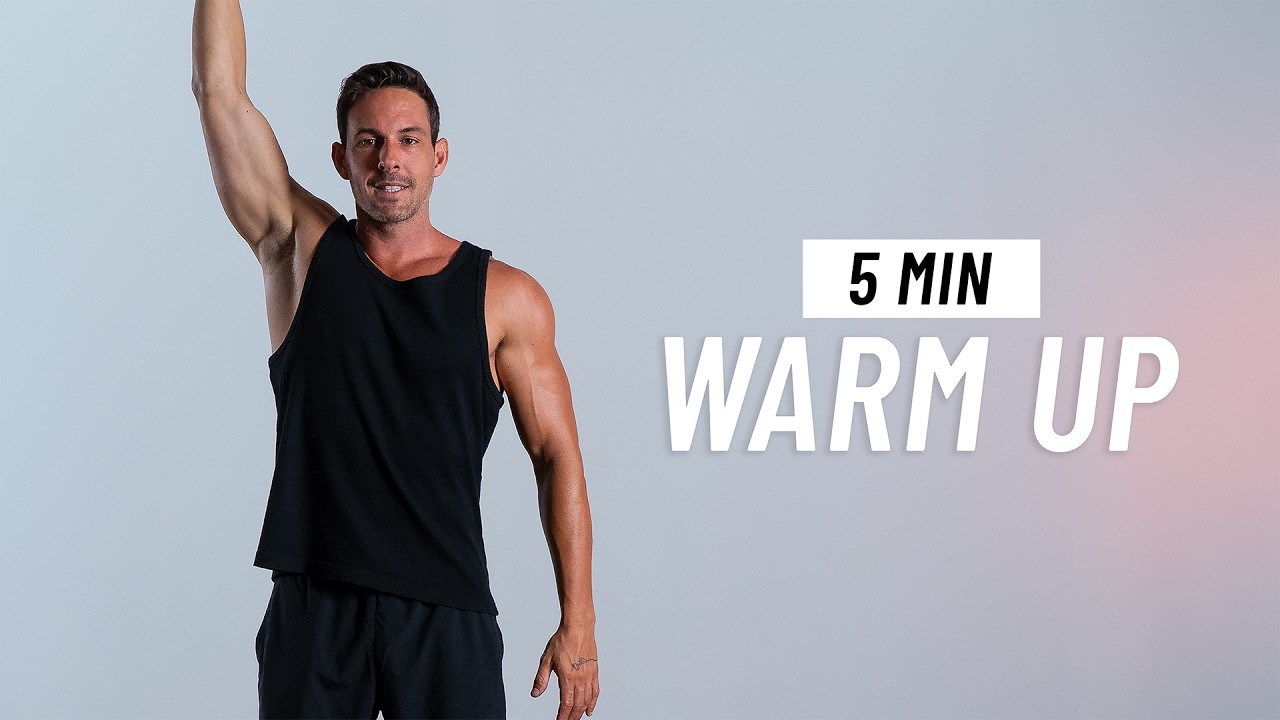 5 MIN WARM UP | Do This Before Your Home or Gym Workouts - YouTube