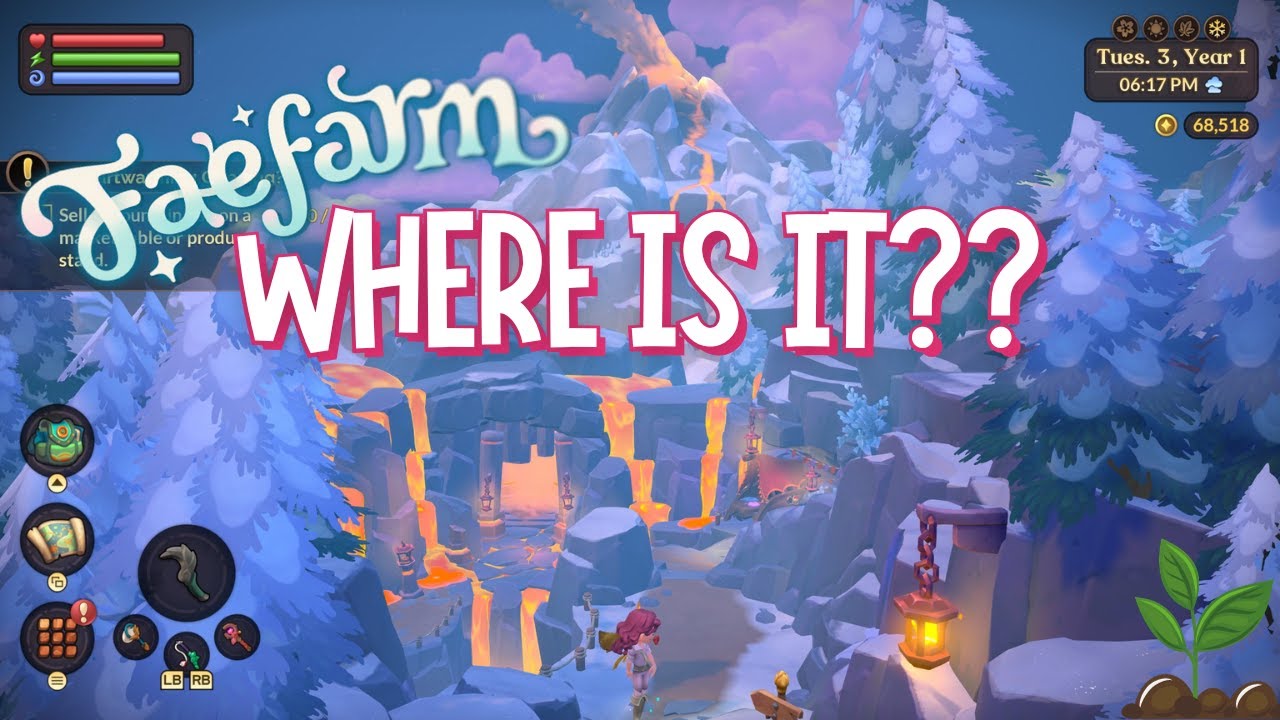 The HARDEST scroll to find in Fae Farm! | Volcanic Path Location - YouTube