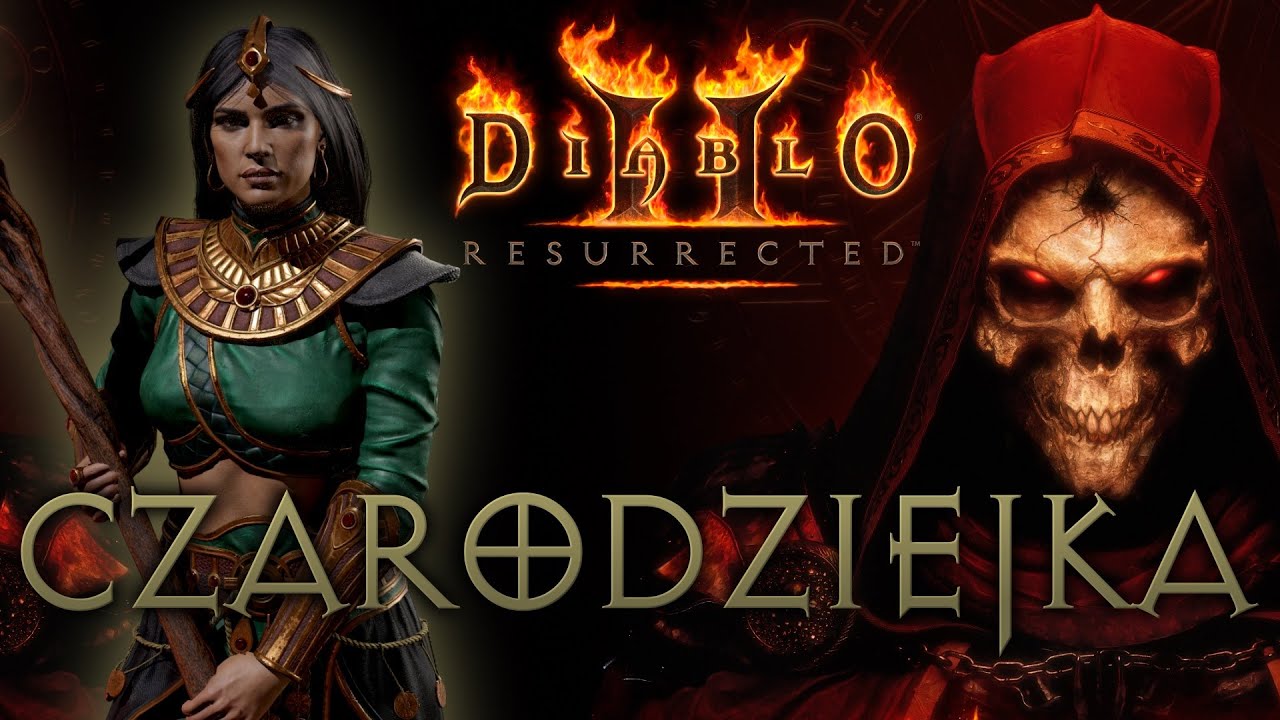 Czarodziejka - Prezentacja Klasy Postaci [Diablo 2: Resurrected] - YouTube