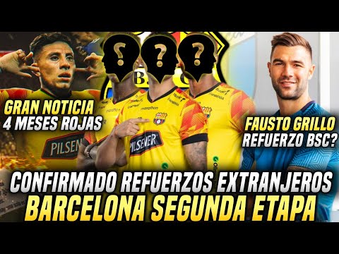 CONFIRMADO REFUERZOS BARCELONA EXTRANJEROS! FAUSTO GRILLO a BSC? 4 ...