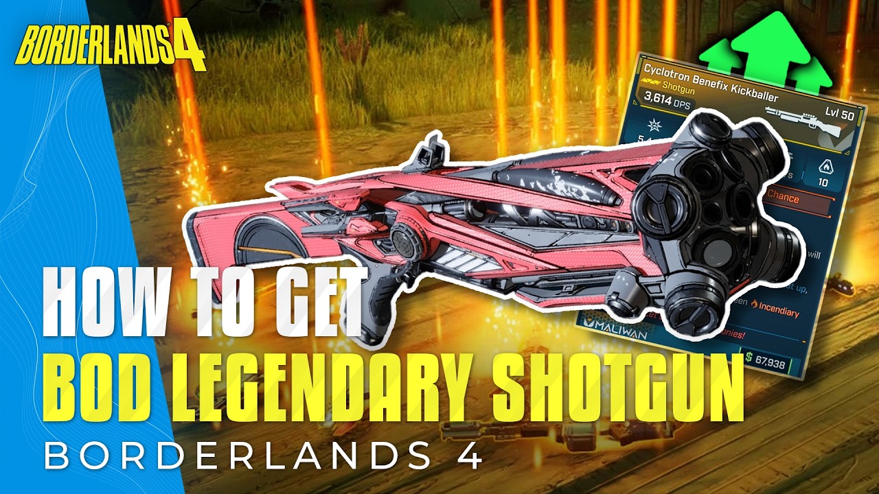 Borderlands 4 How To Get Kickballer - Legendary Weapon Guide & Location - YouTube