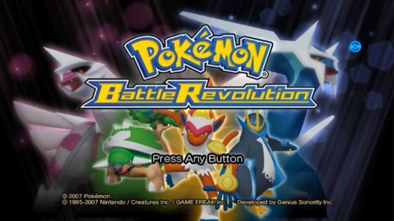 Pokémon Battle Revolution Title Screen and Intro (Wii) - YouTube