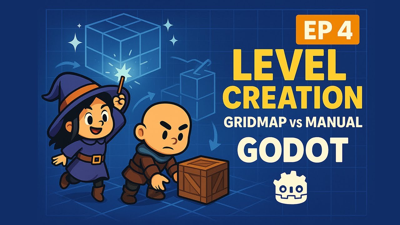 Episode 4 GridMap Vs Manual Placement || Lets Create a 2.5D Platformer ...