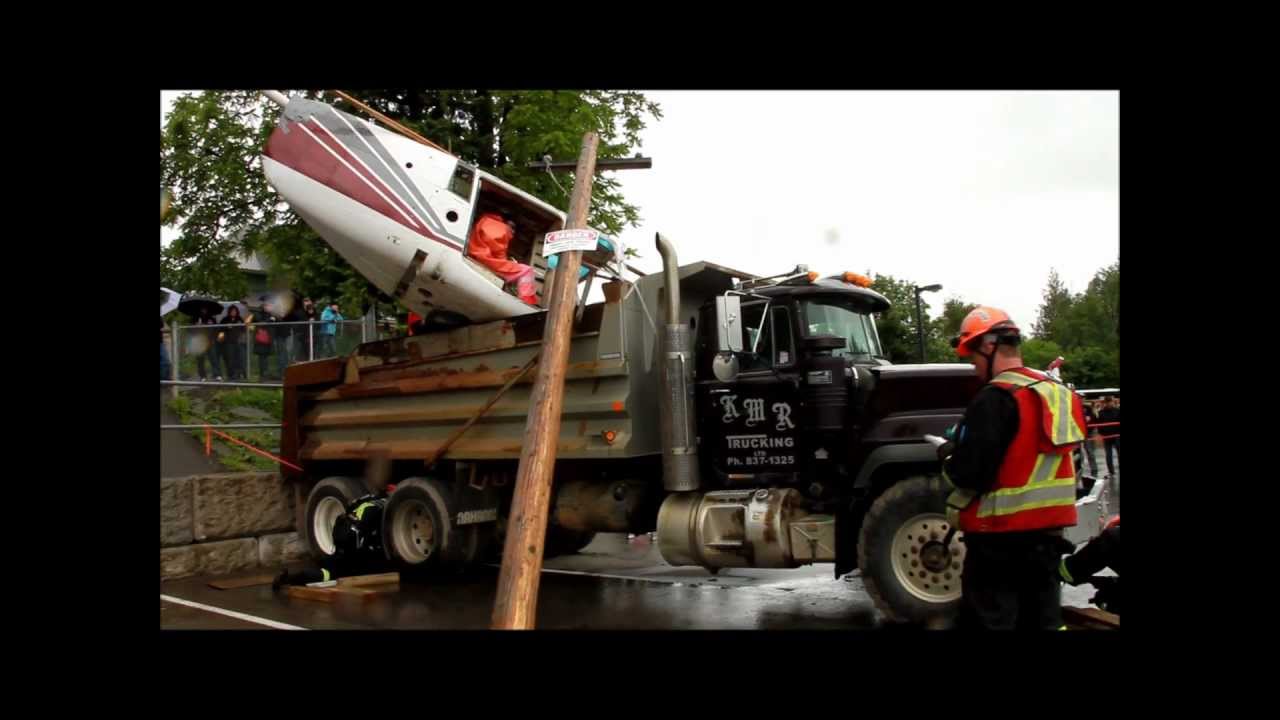 Coal Mtn. Mine Rescue: Extrication - helicopter/vehicle - YouTube