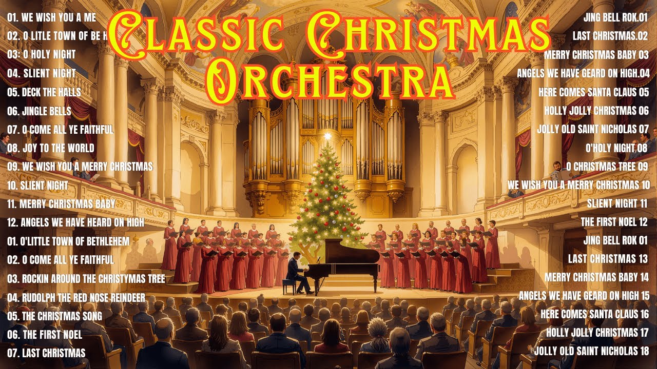 Christmas Worship Songs - Peaceful Choir and Orchestra | Classic ...