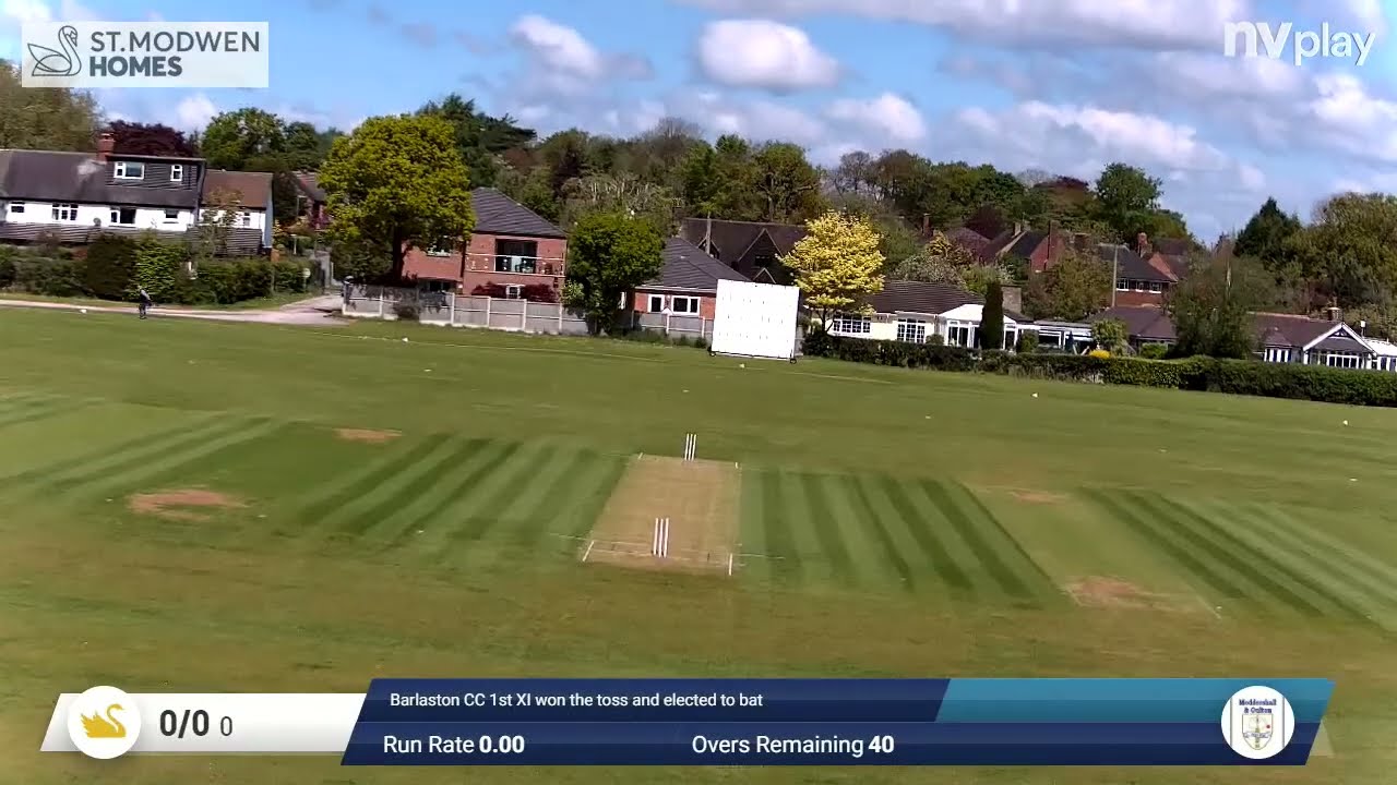 Barlaston CC - 1st XI v Moddershall & Oulton CC- 2nd XI - YouTube