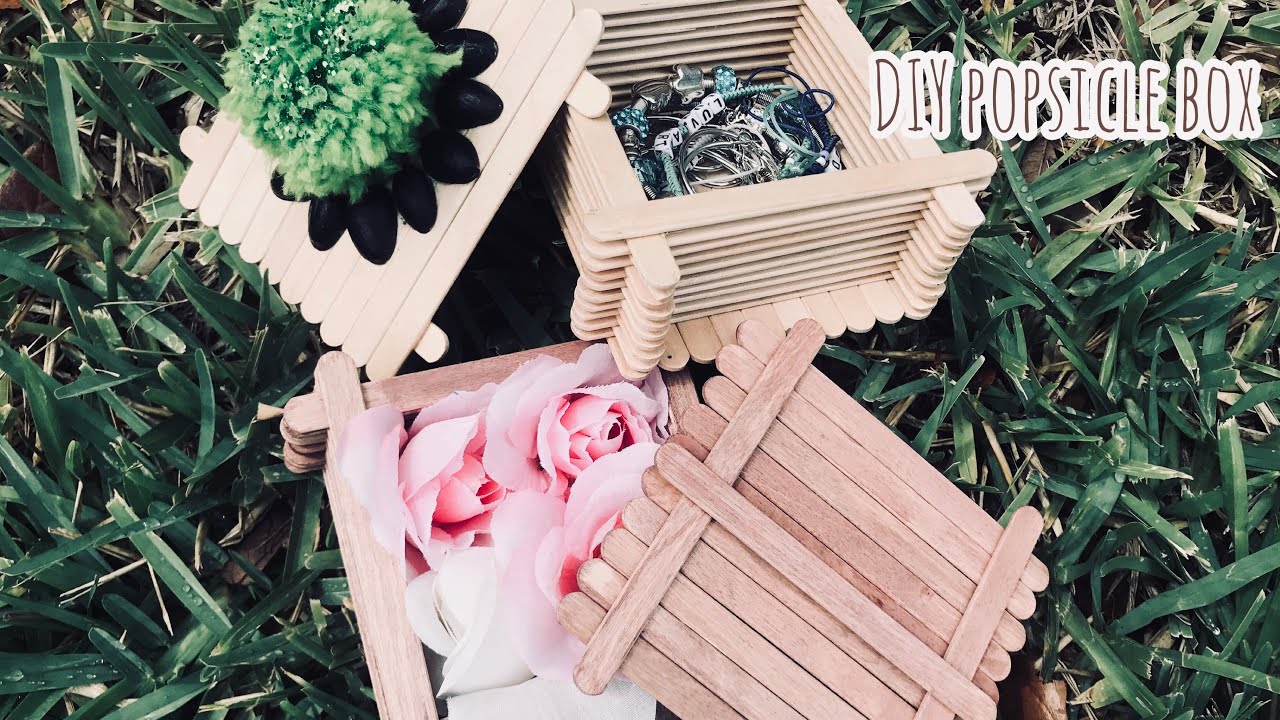 Easy DIY popsicle box | Innovation DIY ️ - YouTube