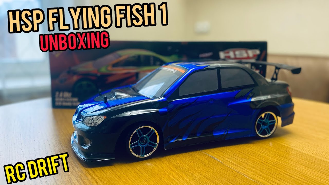 HSP Flying Fish 1 распаковка и RC drift - ВЕДРО, которое далеко НЕ ...
