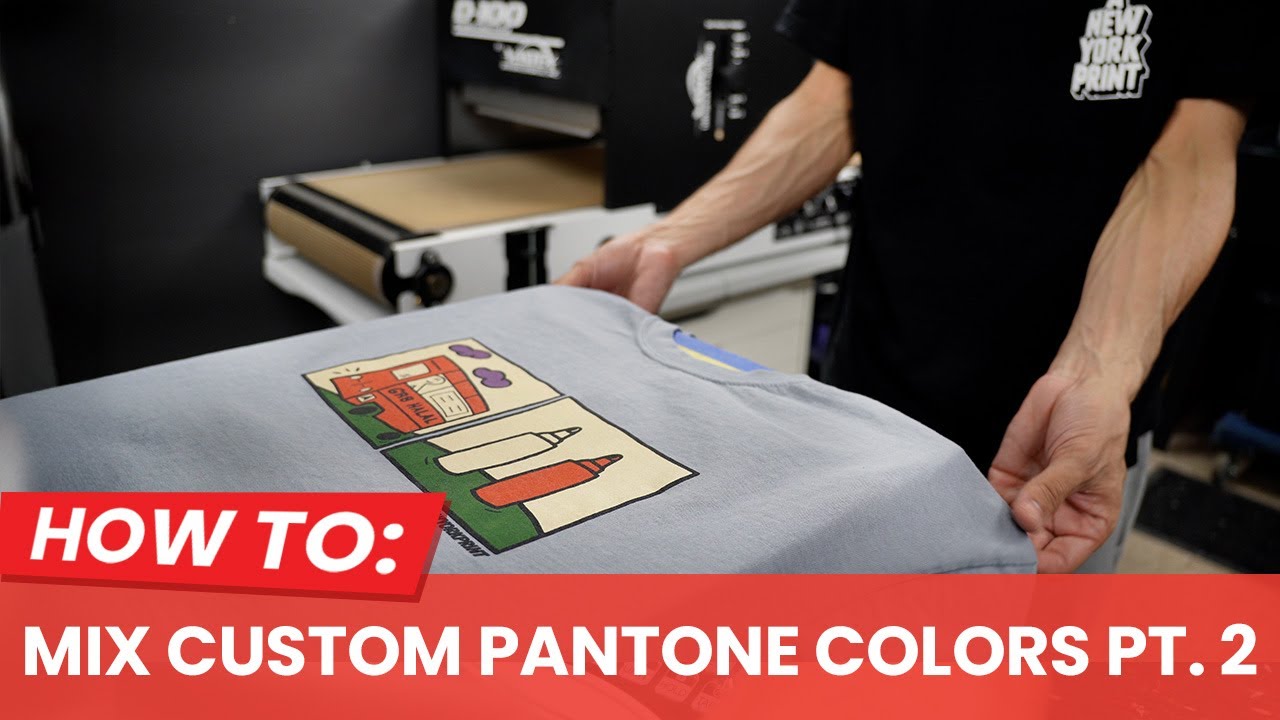 How to mix custom pantone colors Part 2 | by Screenprintdirect.com ...