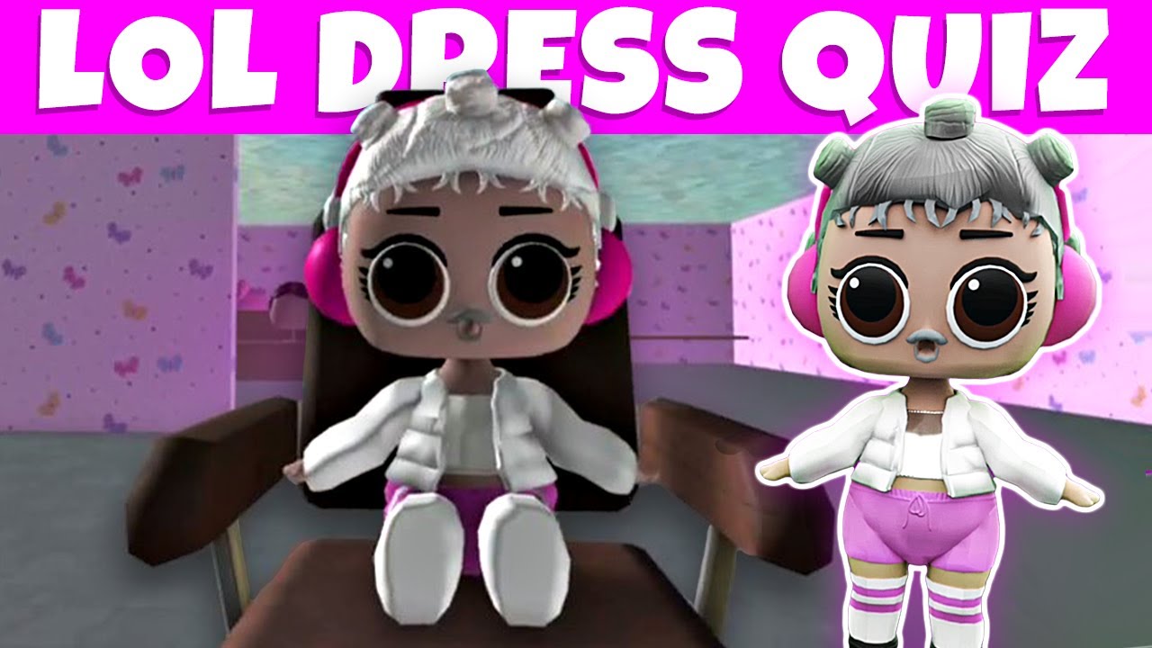 Playing LOL Dolls on Roblox LOL Quiz! - YouTube