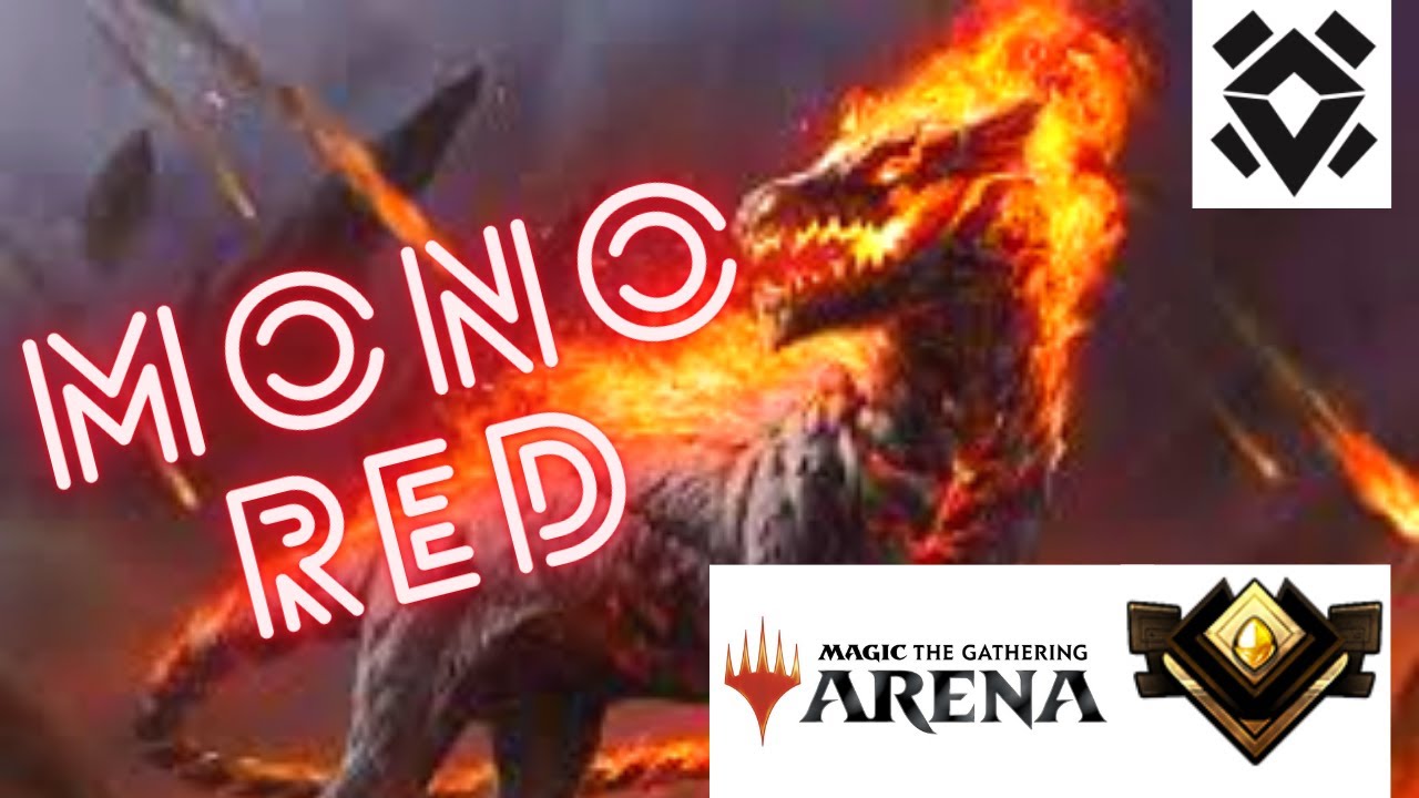 MTG Arena Mono Red Landfall Aggro - YouTube