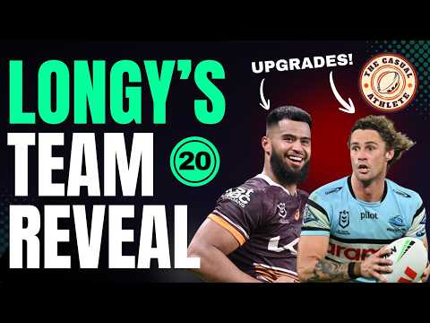 NRL Fantasy Round 20 Team Reveal - Longy's Captain, Trades & Loophole Strategy
